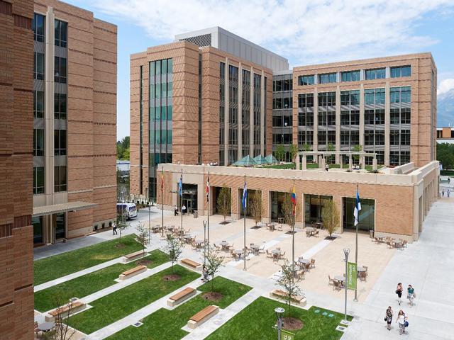 Dois novos edifícios no Centro de Treinamento Missionário (CTM) de Provo